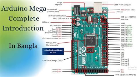 Arduino Mega Pinout Pin Diagram Schematic And Specifications In