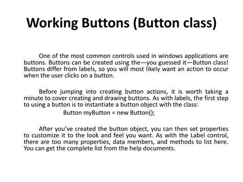 Ppt Windows Forms Controls Powerpoint Presentation Free Download Id2531159