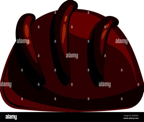 Choco Bonbon Icon Cartoon Vector Candy Piece Milk Food Choco Bonbon Icon Cartoon Vector