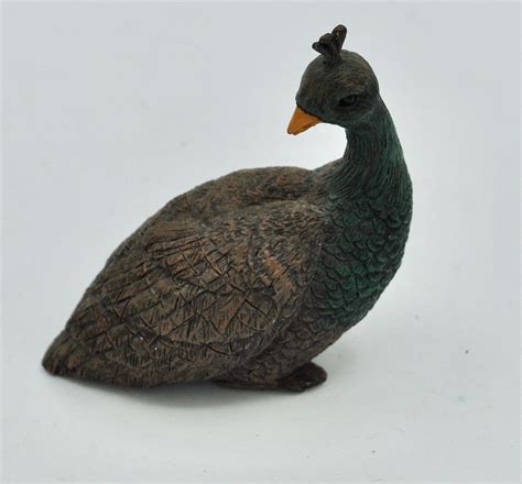 Holy Herd Pete Apsit Noahs Ark Penelope Peacock Figure 3918870530