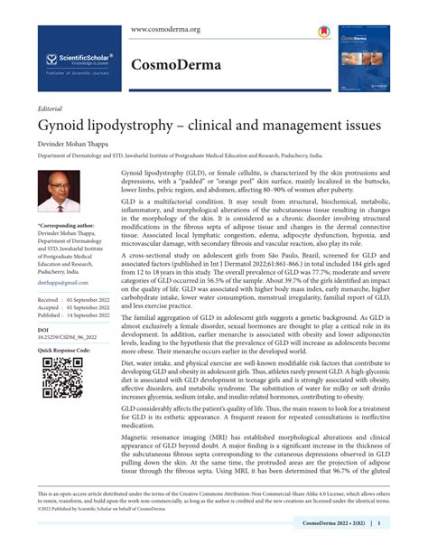 Pdf Gynoid Lipodystrophy Clinical And Management Issues