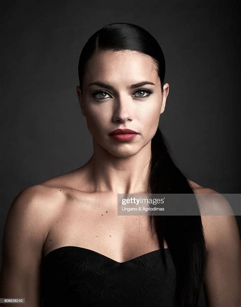 Model Adriana Lima Poses For A Portrait At The Daily Front Rows 4th