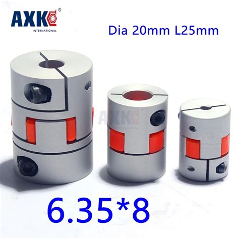 Rodamientos 베어링 Axk 14 635mm ~ 8mm 조 스파이더 커플러 스테퍼 모터 샤프트 커플 링 635