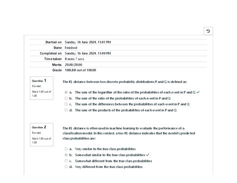 Cybs6101 Artificial Intelligence Fundamentals Quiz Attemptsssssss Question 1 Correct Mark 1