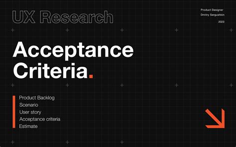 Acceptance Criteria For User Stories And Their Role In Product Development By Dmitry