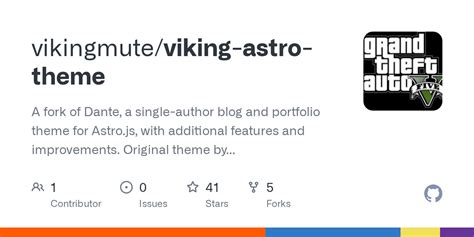 Github Vikingmuteviking Astro Theme A Fork Of Dante A Single