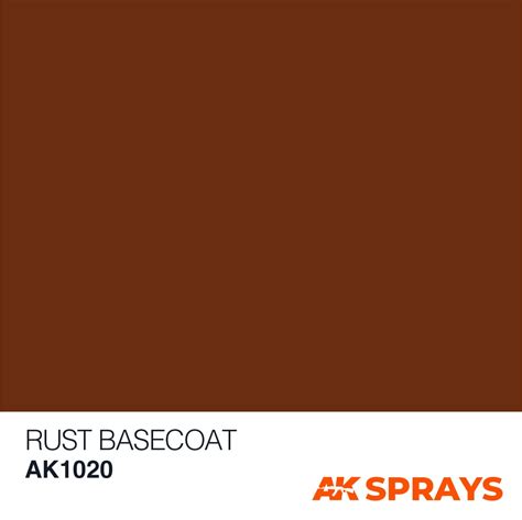 RUST BASECOAT SPRAY AK Interactive The Weathering Brand