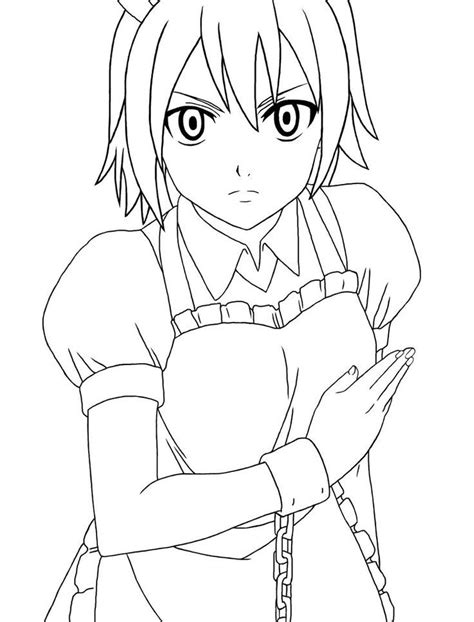 Erza Fairy Tail Coloring Pages Erza Is Fairly Easy To Draw And Is Recommended For All Levels