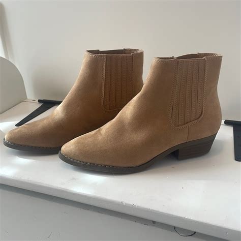 Universal Thread Shoes Universal Threads Womens Brown Tan Ankle