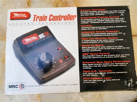 Tech 4 Mrc 200 Train Controller Accutec Technology Model Rectifier Corp Ebay
