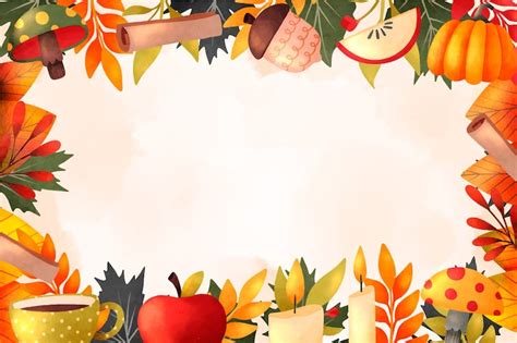 Fall Theme Background For College