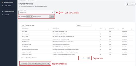 csv viewer and converter powered by flask and simple datatables js