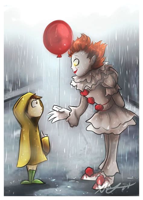 Pennywise And Georgie Anime Disney Characters Pennywise
