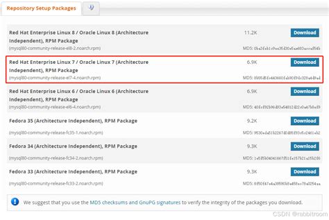 centos7下安装mysql数据库详细步骤 centos7安装mysql csdn博客
