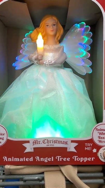 Wow Amazing New At Walmart Animated Angel Tree Topper Amazing