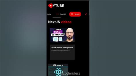 Youtube Clone In React Js Link Saurabhsawant7