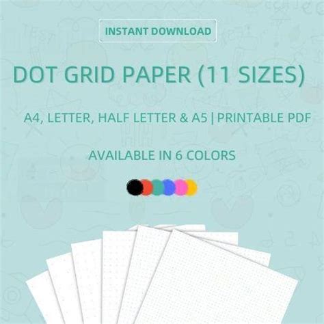 Dot Grid Notebook Etsy
