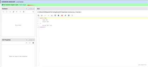 Verilog学习一： 控制led灯的亮灭verilog点亮led灯 Csdn博客
