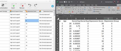 Sorting Data And Linking Data To Excel Spreadsheets Statistics With Jasp First Steps For