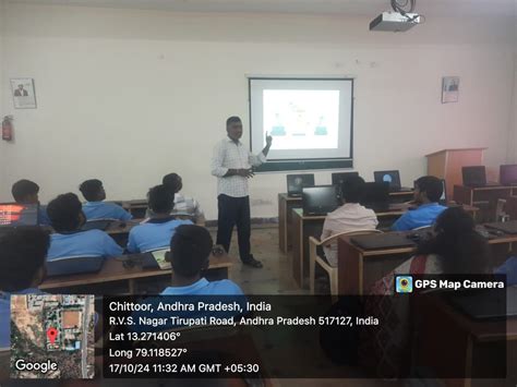 I Had The Privilege To Give A Guest Lecture Today At Svcet In Chittoor