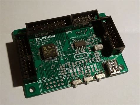 Modular Z80 Microprocessor Board For Arduino