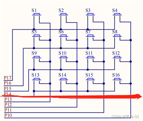 51单片机数码管和矩阵按键51单片机矩阵按键控制数码管 Csdn博客