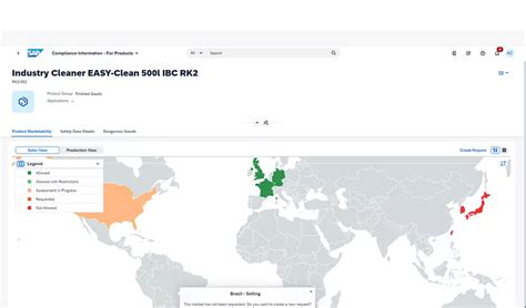 Sap S 4hana 产品合规性软件 管理产品风险