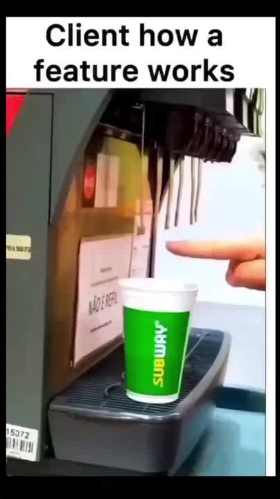 Client Features Work Programmer Programmingmemes Programming