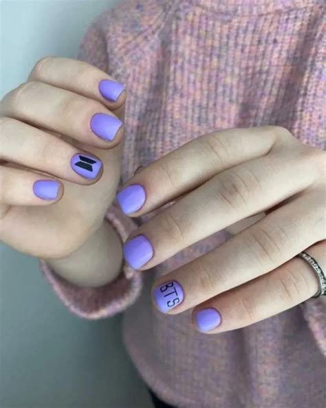 K Pop Nail Art 7 Diseños De Uñas Inspirados En Bts E Ideales Para Army