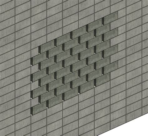 Solved Cmu Wall With Stacked Wall And Running Bond With Wall Punctures
