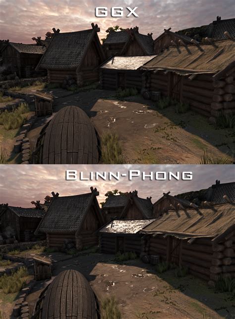 Using Ggx Instead Of Blinn Phong Unity Engine Unity Discussions