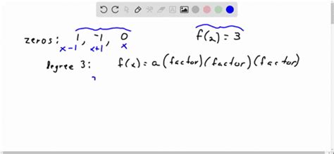 SOLVED Use The Zeros Of T To Construct An Interpolating Polynomial Of Degree For The