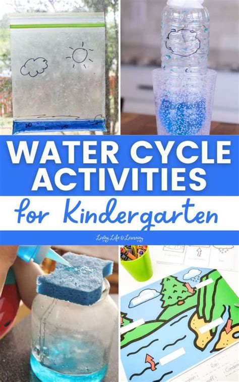 Water Cycle Activities For Kindergarten Printable Pdf Template