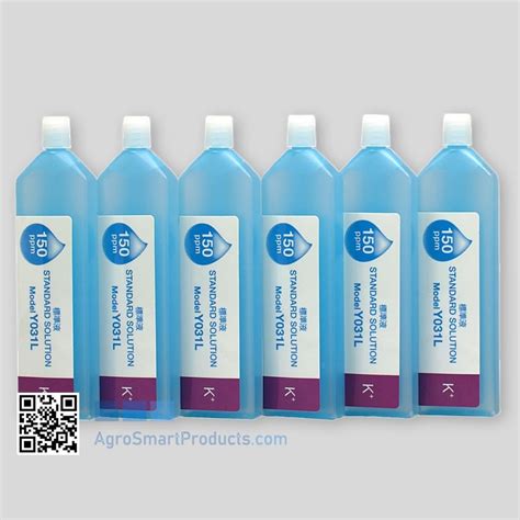Potassium Ion K 150ppm Horiba Calibration Solution Y031l Ref 3200457720