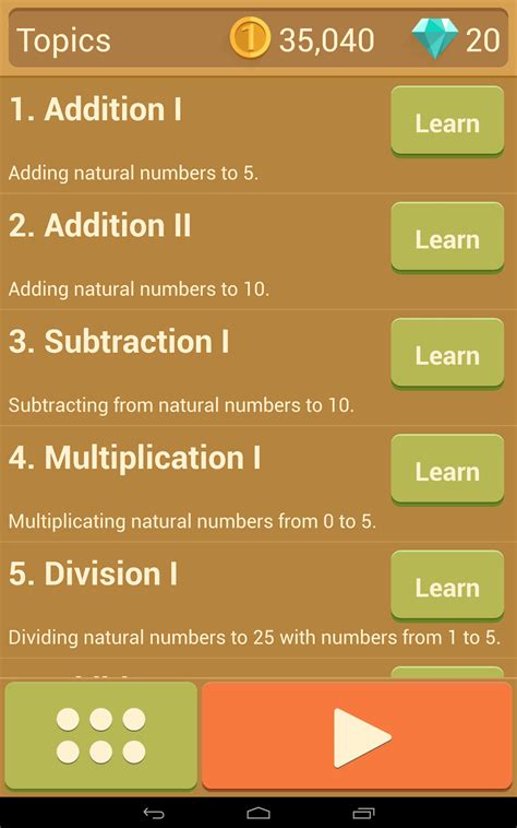 Android 용 Math Master Educational Game And Brain Workout Apk 다운로드