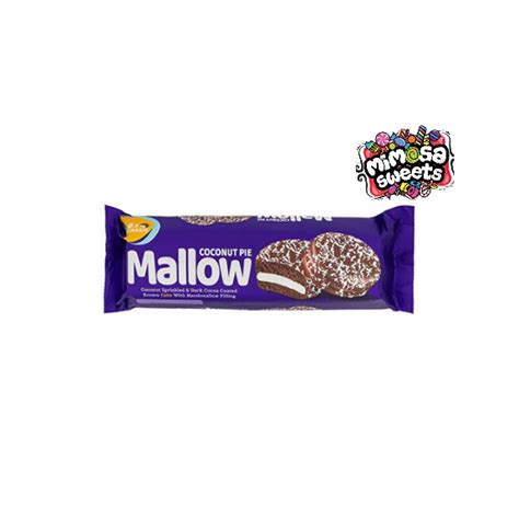 Beyoglu Mallow Pie Coconut 184g Mimosa Sweets