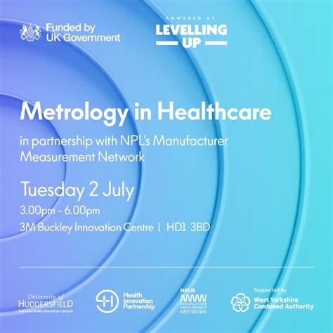 Metrology In Healthcare 3m Buckley Innovation Centre