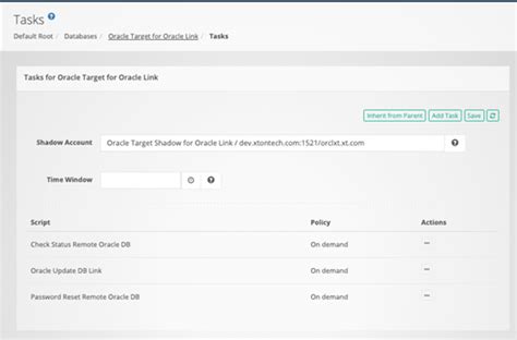 Recreating Database Links After Password Rotation