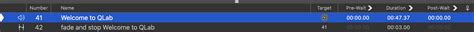 Cues QLab 5 Documentation Cues QLab 5 Documentation