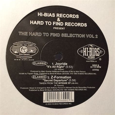 The Hard To Find Selection Volume 2 Dnr Vinyl