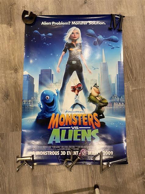 Monsters Vs Aliens Poster