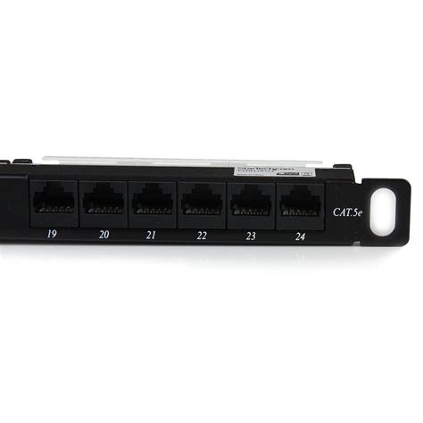 Startech 24 Port Rackmount Cat 5e Patch Panel Techinn