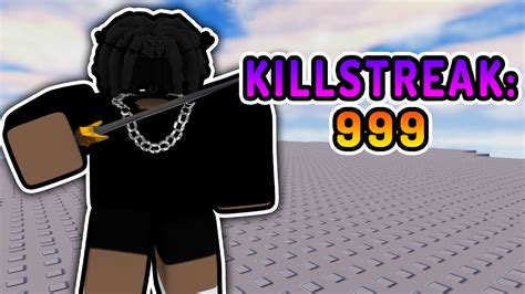 DESTROYING EVERYONE IN KILLSTREAK SWORD FIGHTING YouTube