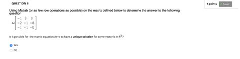 Solved Question 5 1 Points Save Answer Calculate The