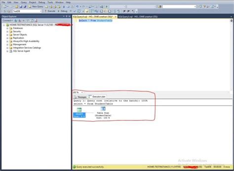 Sql Server Execution Plans