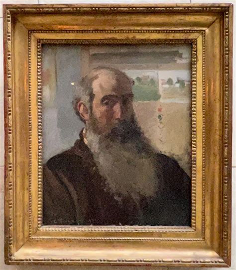 Camille Pissarro Portrait De Lartiste 1873 Paris Art Now