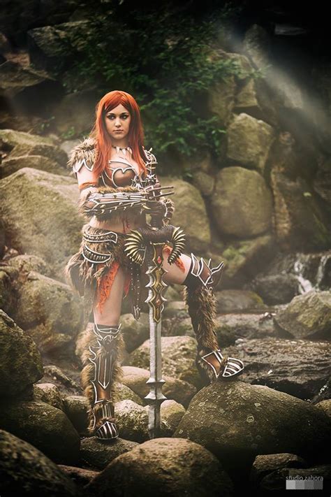 Female Barbarian Cosplay By Yarpenna On Deviantart