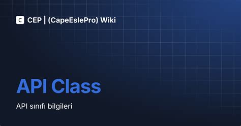 Api Class Cep Capeeslepro Wiki