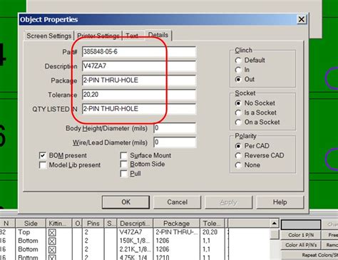 Bom Bill Of Materials Editing Pcb Assembly Pcba Unisoft