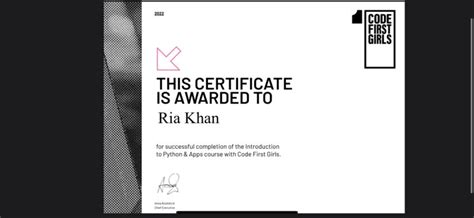 Ria Khan On Linkedin Coding Python Projects Codefirstgirls
